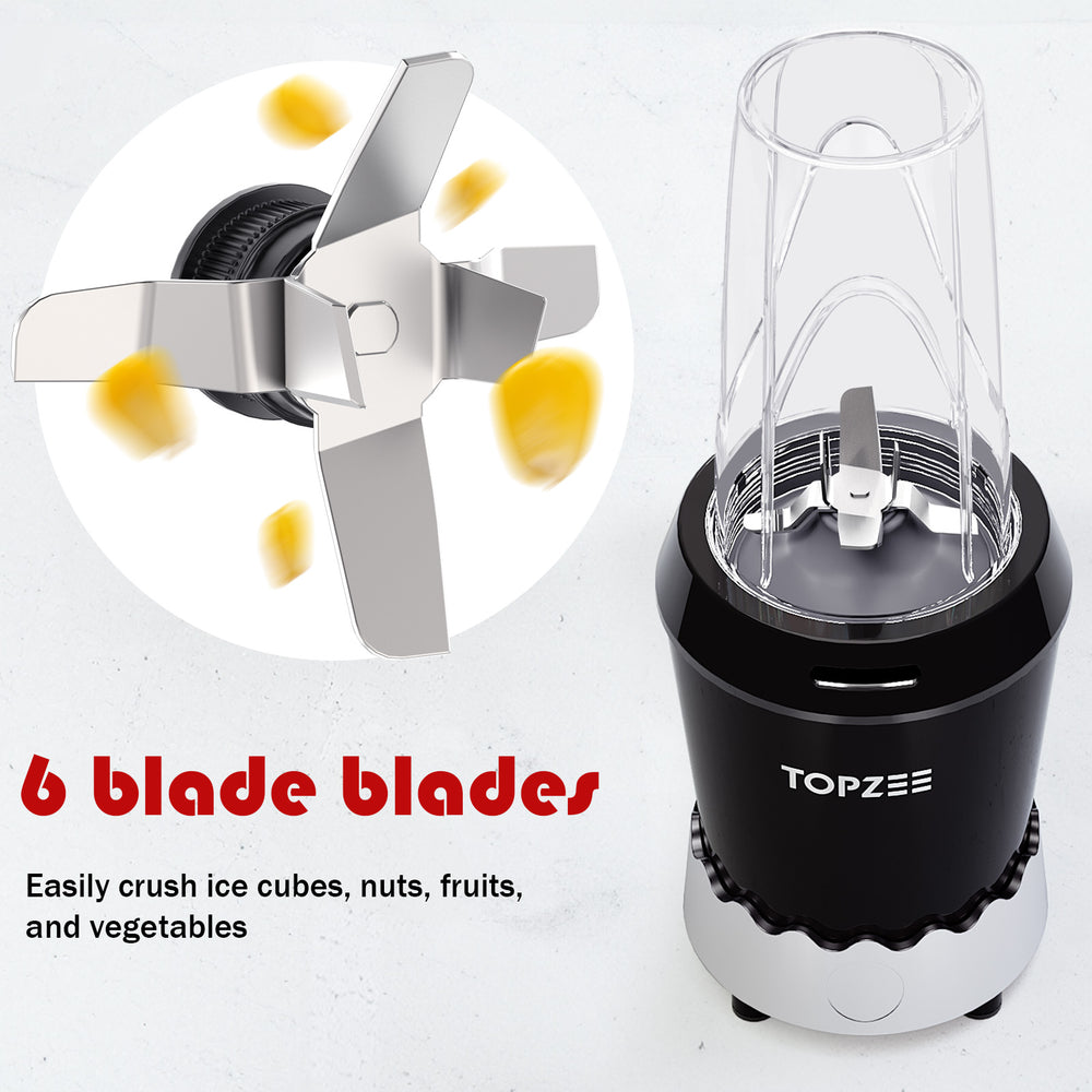 Topzee EasyGo Blender - Smooth, Effortless Blending Anytime